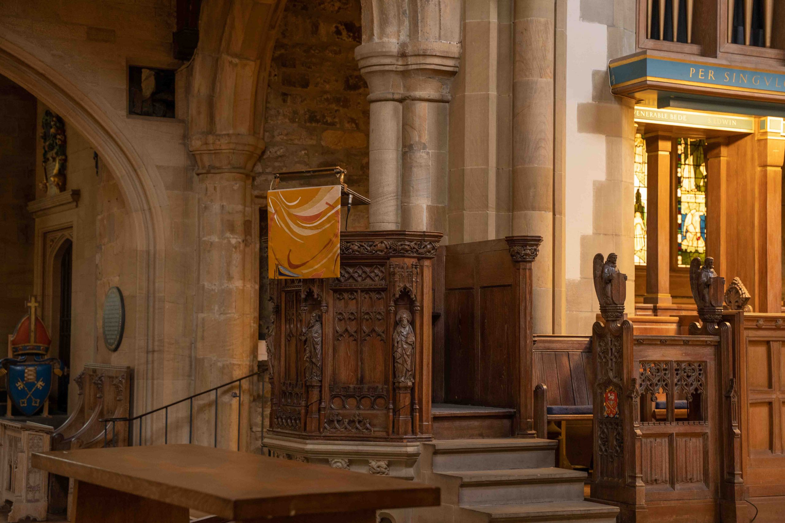 The Pulpit and the Lectern - Bradford Cathedral