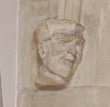 Memorials P9 & 10: On the columns at either side of the Chancel arch ...