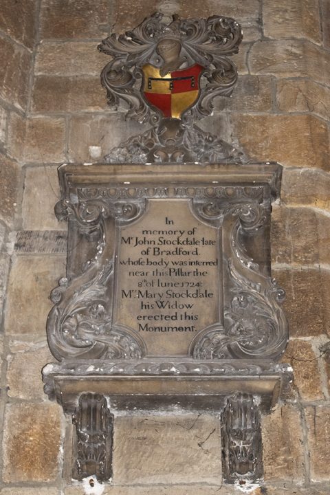 Memorial V8: John Stockdale - Bradford Cathedral